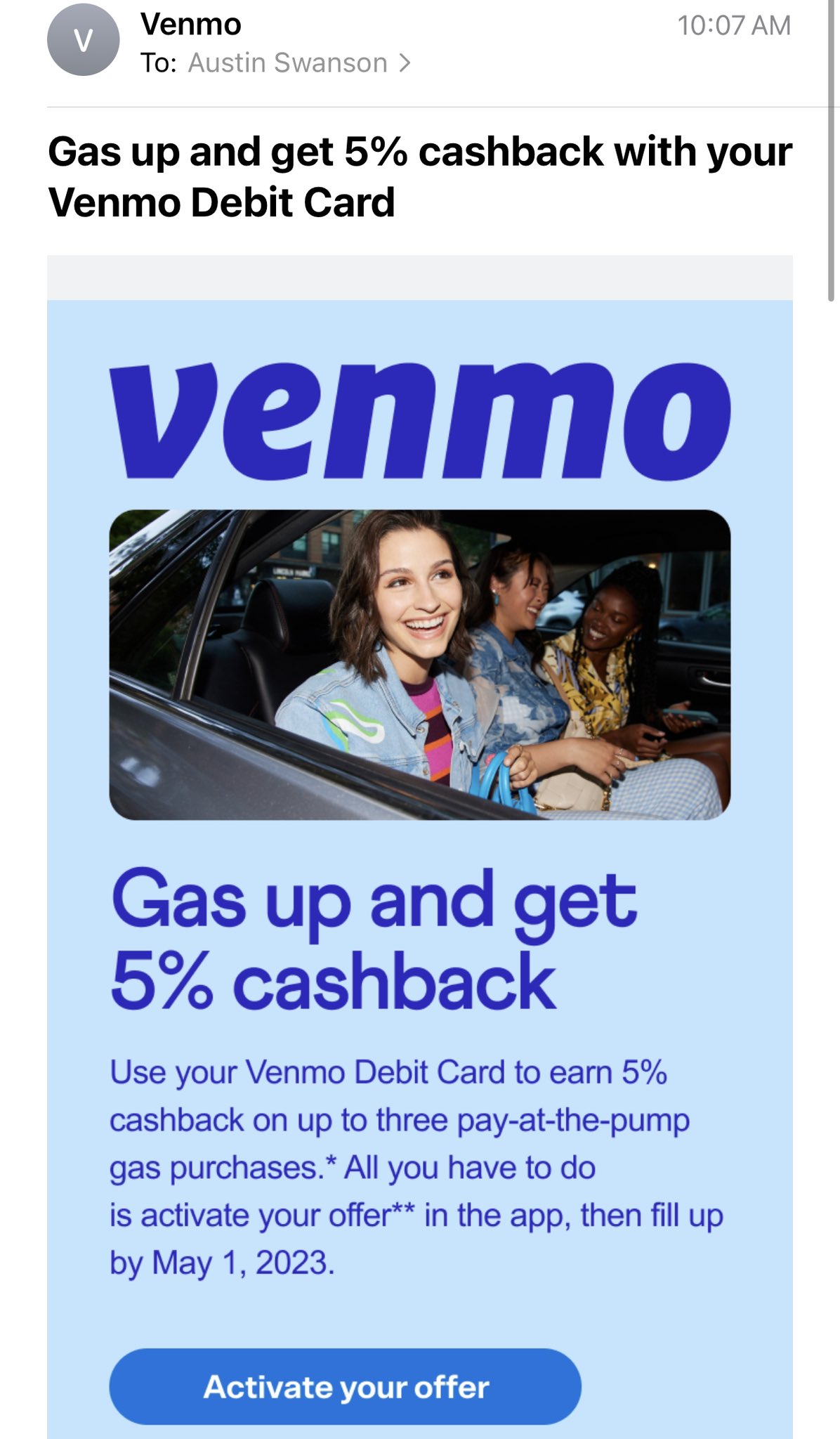 R. M. Pawling on Twitter: "@Swany407 3 $CDLX shares just in the cash back." / Twitter