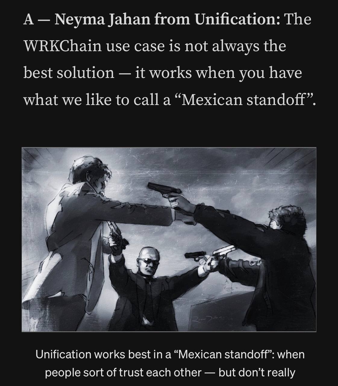 Mexican Standoff Pulp Fiction