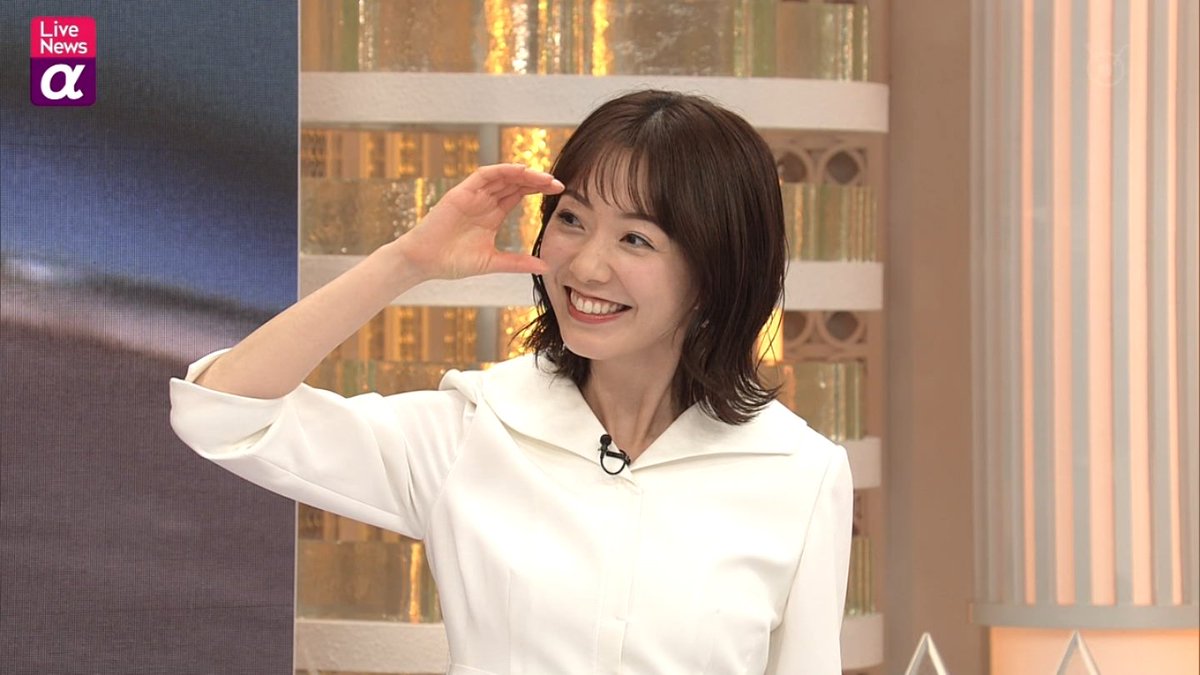 城丸香織 on Twitter: "フジ FNN Live News α＠内田嶺衣奈アナ"