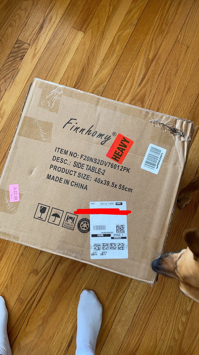 smalls on Twitter: "oh man. if there are 2 side tables in this small box, i am fucked."