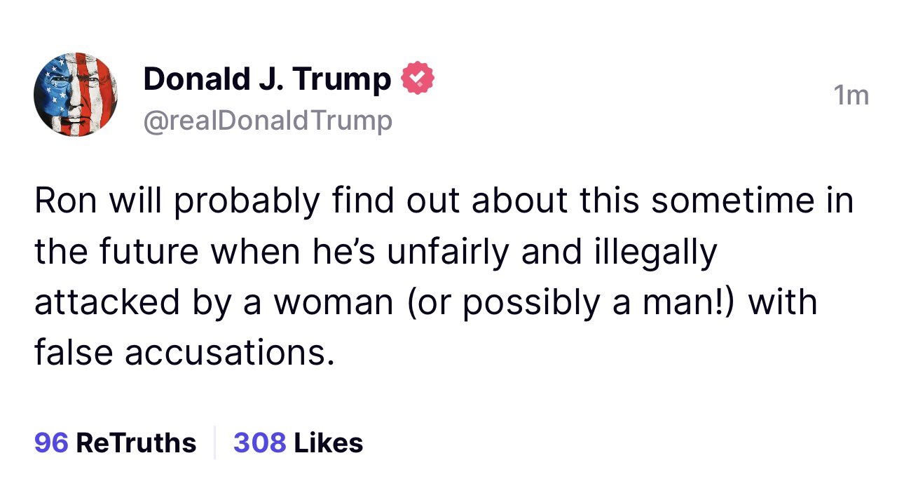 Ron Donald Quotes Trump's Position On The Death Penalty And Other Key