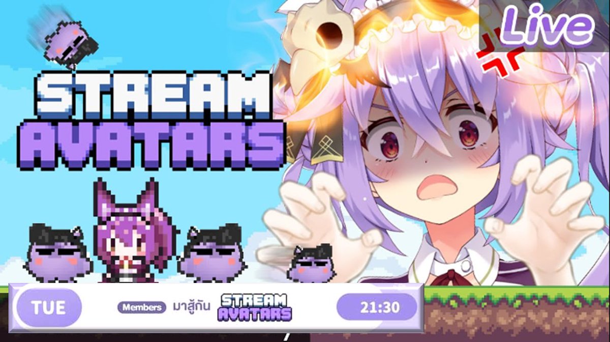 Mewten Fc on Twitter: "เพนสวัสดิ์ทุกคน วันนี้จิ้งแมวมีเมมเบอร์ กลับการกลับมาของ Stream Avatars ...