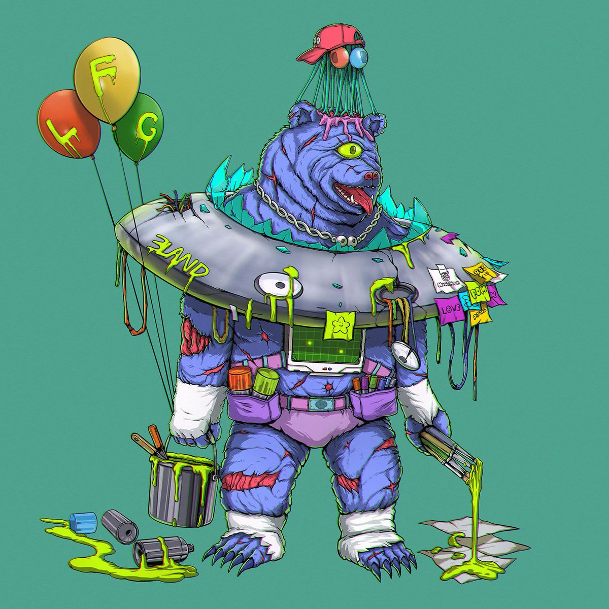 j min j 💫 on Twitter: "RT @zombielovenft: 2nd @deriivart order from the 3LW 🐻 Concept is a ...