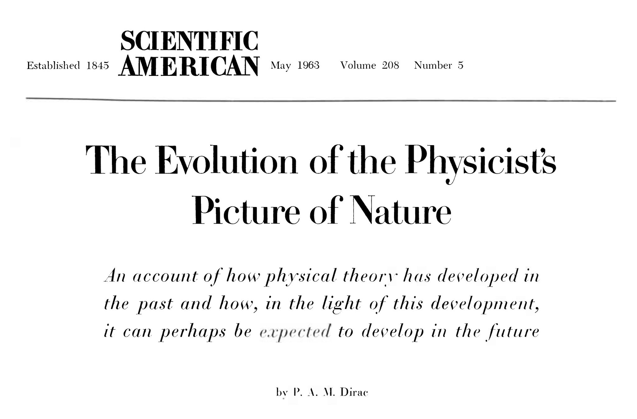 Quantum Physics Corner on Twitter: "It is more important to have beauty in one's equations than ...