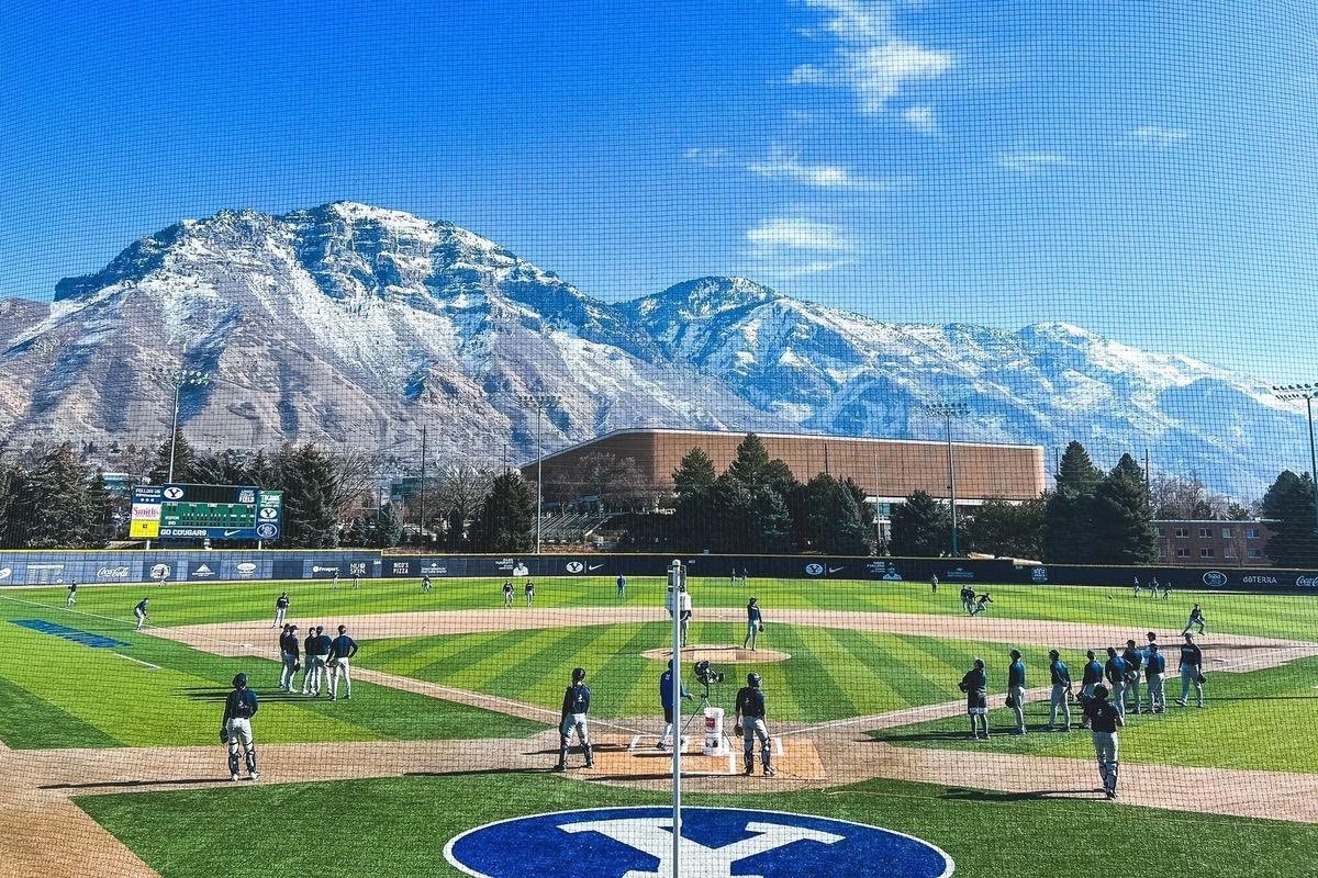 Dumb Hollywood on Twitter: "RT @nut_history: BYU’s Miller Park backdrop is stunning."