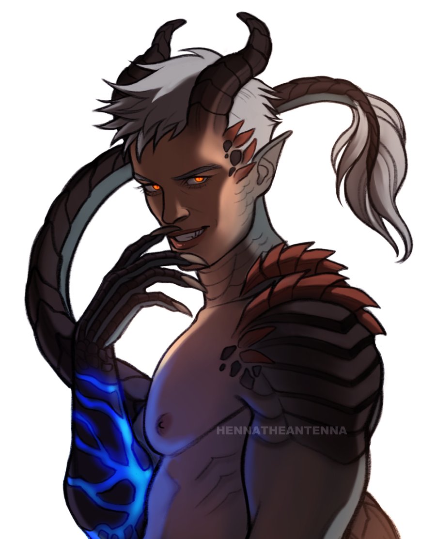 Henna @ 💙 Nero Nation 💙 on Twitter: "today i offer you a half-dragon Nero 🤲tomorrow? who knows ...