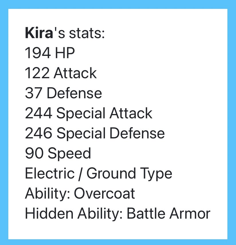 Kira ( ᴥ ) @Paldea💕 on Twitter: "I tried the Pokémon stat generator and lol #shindanmaker https ...