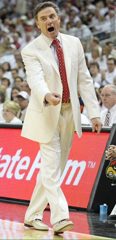 Rick Pitino White Suit