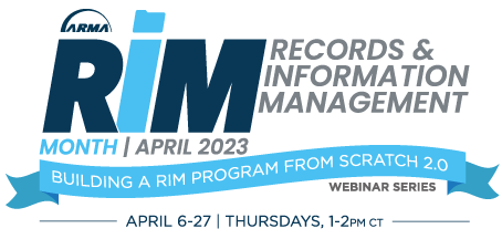 Maarja K. on Twitter: "RT @ARMA_INT: April is Records and Information Management (RIM) Month and ...