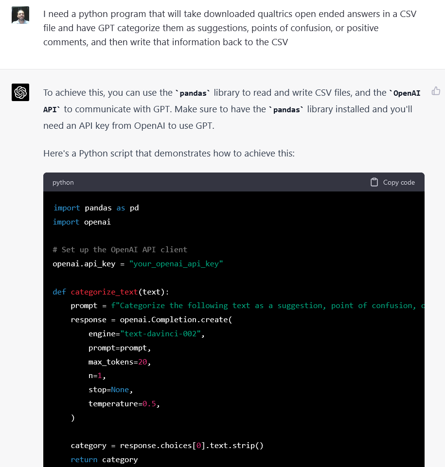 Ethan Mollick on Twitter: "The thing about GPT-4 that most feels like a superpower is that I can ...
