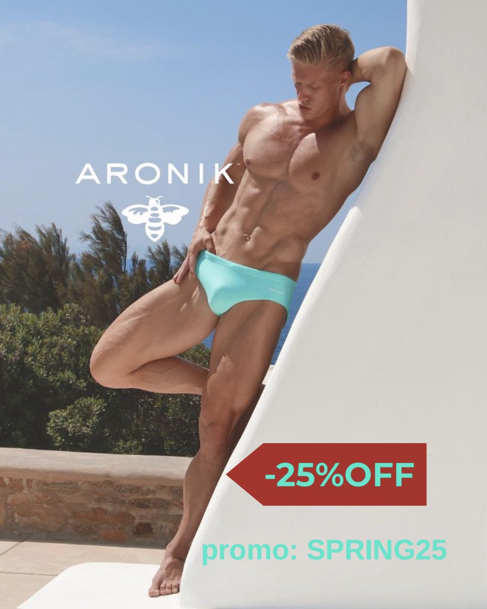 Aronik Swimwear on Twitter: "LAST DAY OF SALE! 25%OFF! Promo: SPRING25 http://Aronikswim.com"