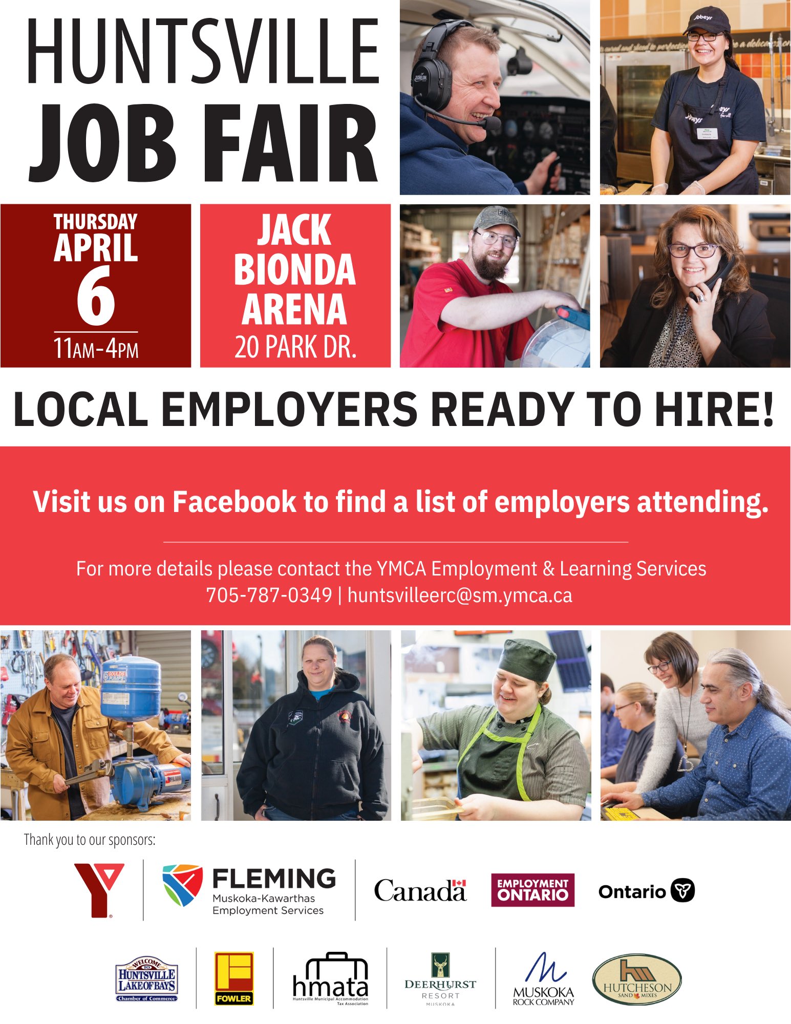 Muskoka411 News on Twitter: "It's back! The Huntsville Job Fair is returning to The Summit ...