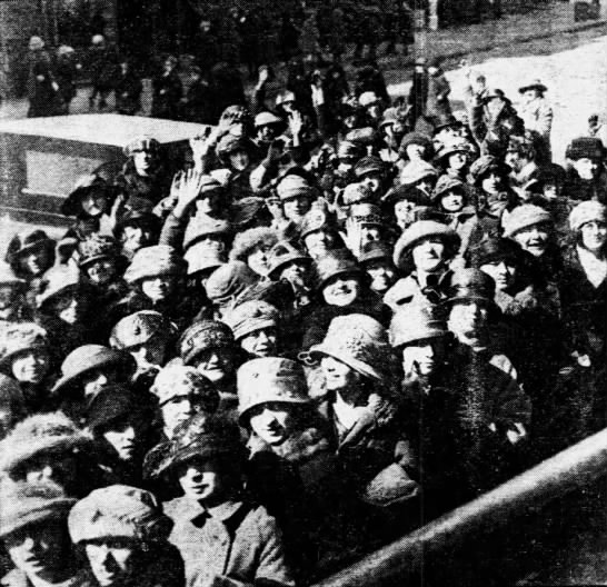 Jon Blackwell (This Day in 1923) on Twitter: "March 20, 1923: Over 5,000 women working in New ...