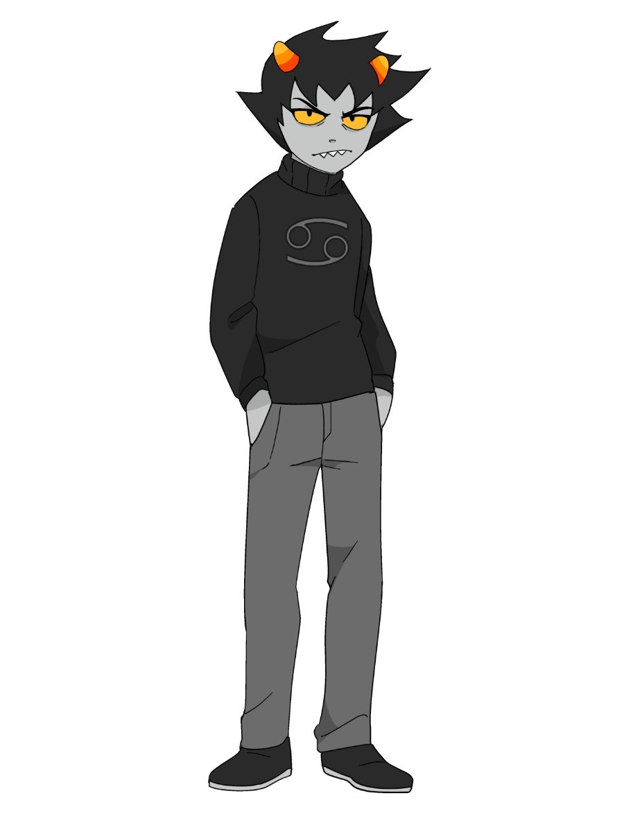Transparent Karkat Sprite