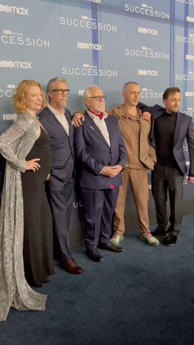 The cast of ‘SUCCESSION’ at the premiere of the final season Film ...