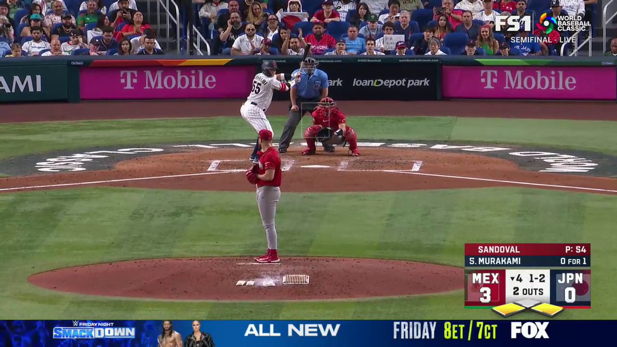 FOX Sports: MLB on Twitter: "GOT HIM!! Patrick Sandoval with another scoreless inning 🔥 📺: WBC ...