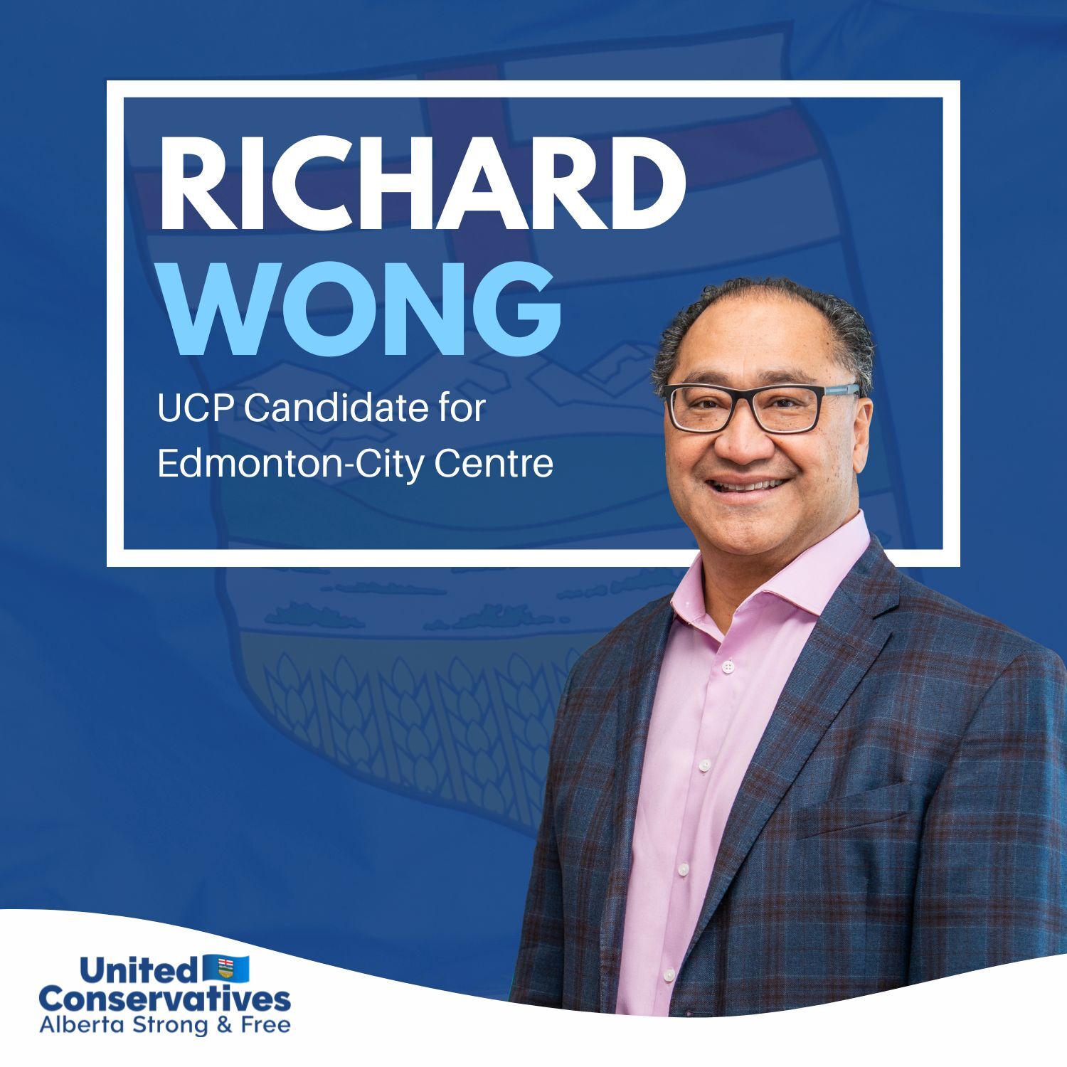 United Conservative Party of Alberta on Twitter: "We're excited to introduce Richard Wong our # ...