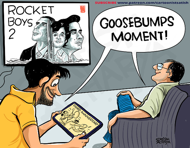 Satish Acharya on Twitter: "Thali-banging anniversary! #Covid19India #RocketBoys2 https://t.co ...