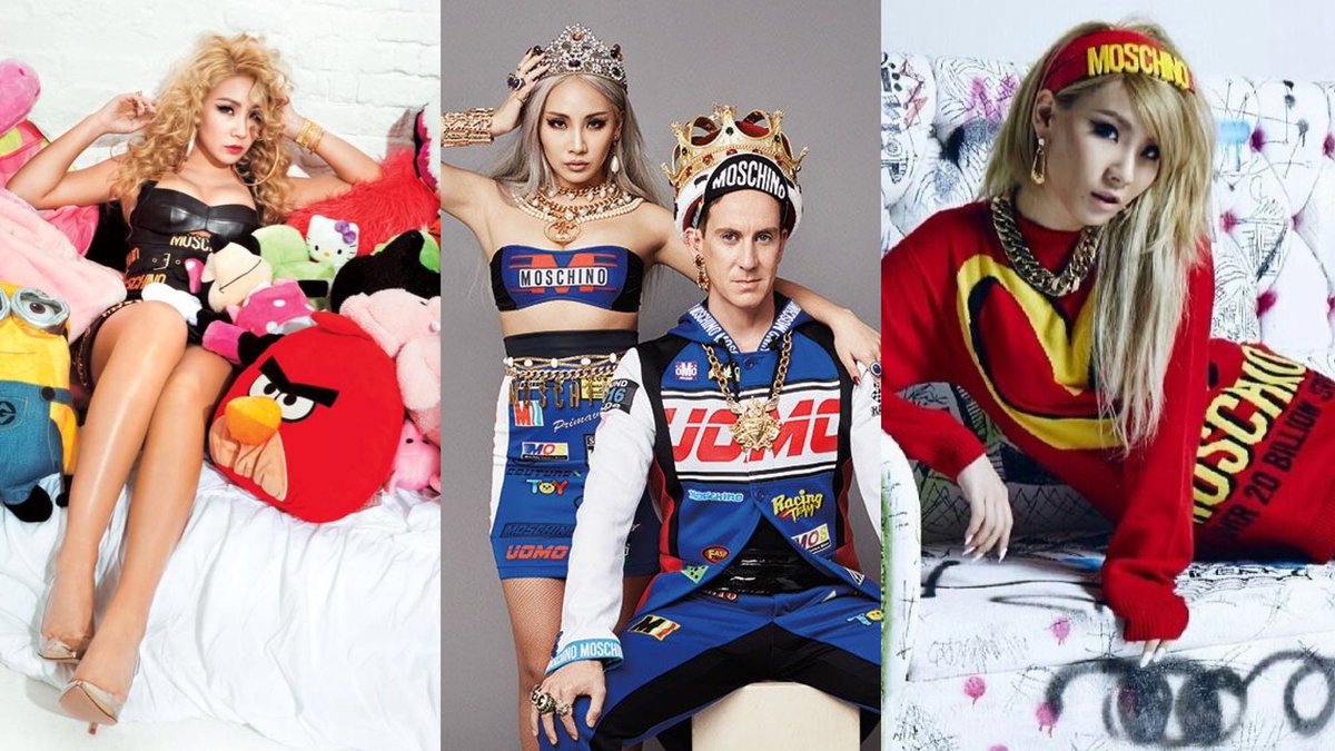 🇮🇳🍒 on Twitter: "CL x Moschino @chaelinCL @ITSJEREMYSCOTT"