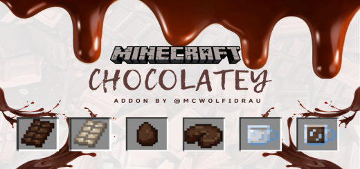 Caibel The Strategist (Official) on Twitter: "RT @MCPEDL: Minecraft Chocolatey v1.1 (Add Hot ...