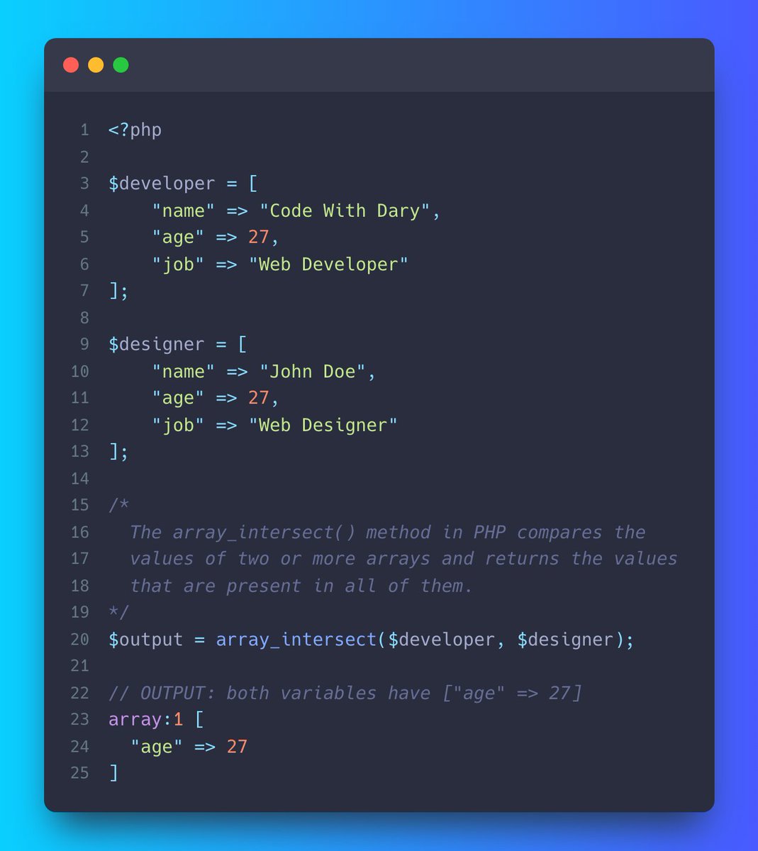 Code With Dary On Twitter Have You Ever Needed To Compare Two Arrays And See If They Have Any code-with-dary-on-twitter-have-you-ever-needed-to-compare-two-arrays-and-see-if-they-have-any