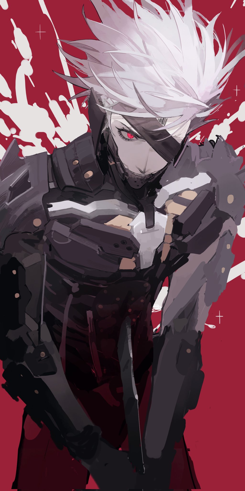 Raiden Metal Gear Drawing