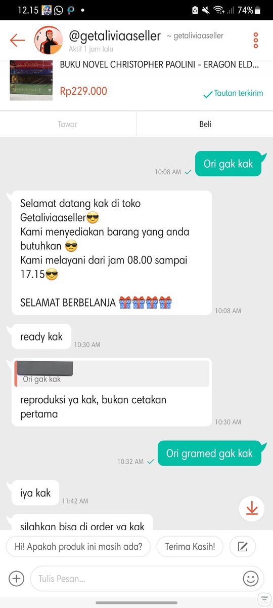 Literary Base on Twitter: "/LT yang kaya gini tuh ori gak ya? Ada yang pernah jajan di sini kah ...