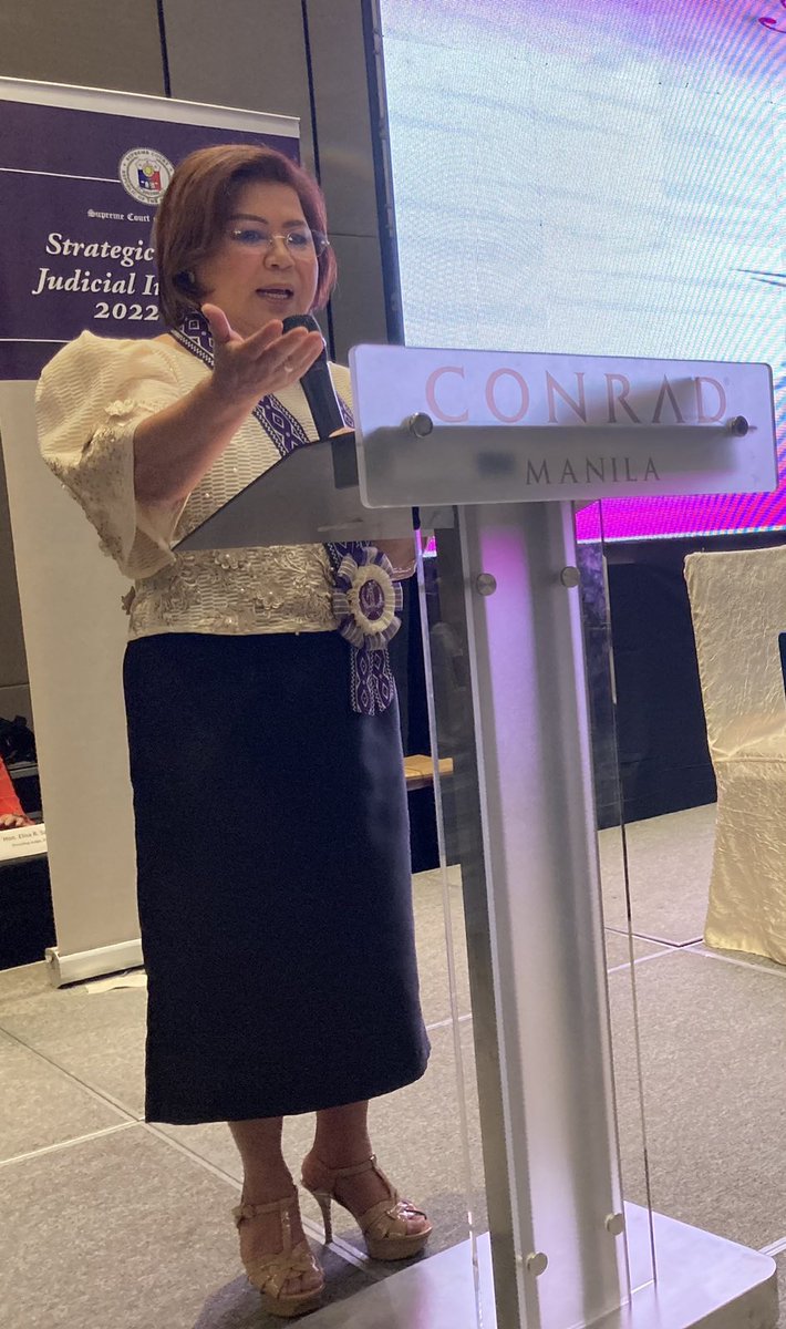 Philippine Supreme Court Public Information Office on Twitter: "“Women judges, you serve not ...