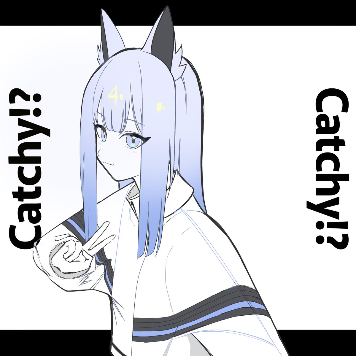 「Catchy !? / r-906 feat. Ci flower FA(ファンアート) #イラスト 」いえぬの漫画