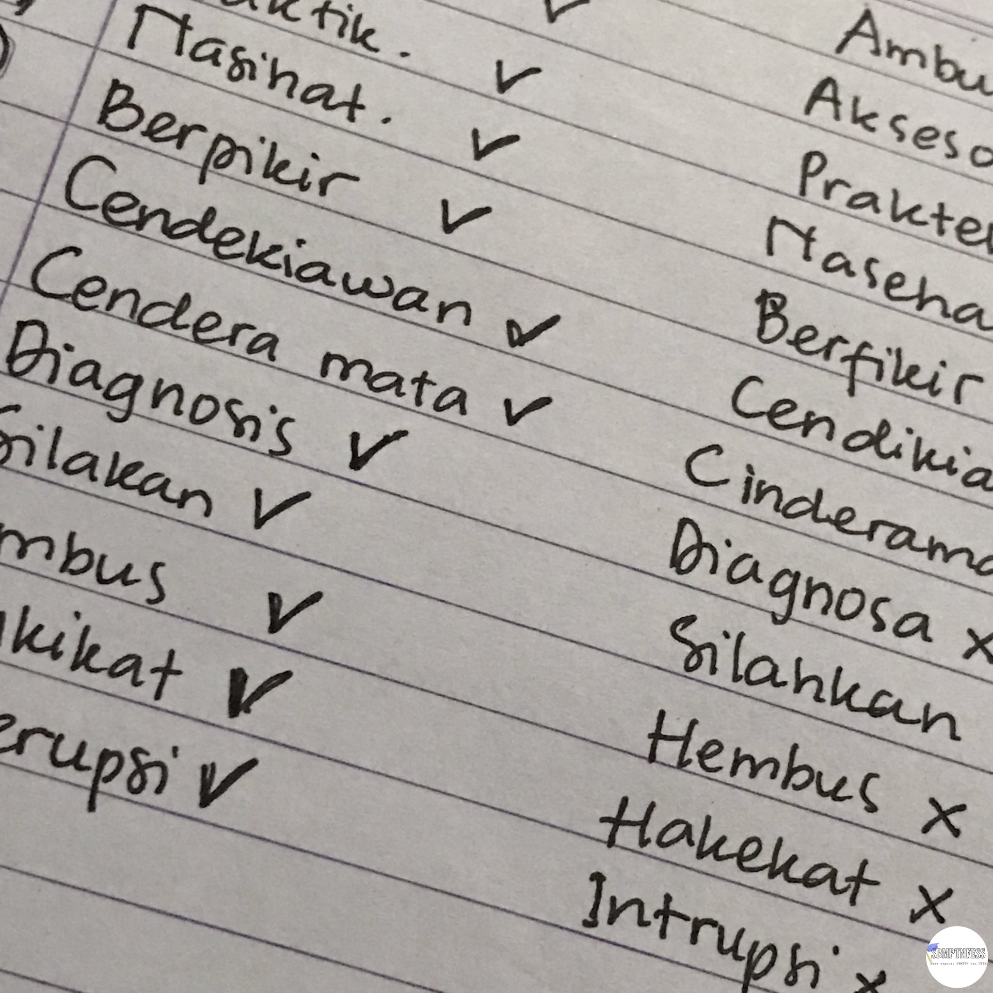 BURUANN CEK PINNED!!— SBMPTNFESS on Twitter: "👩‍🎓 Bagi kata baku yg sering keluar di pertanyaan ...