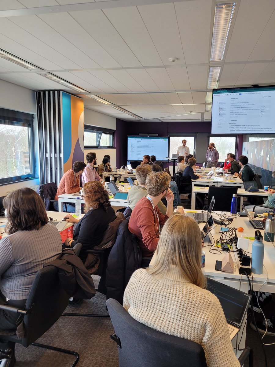 The Software Sustainability Institute on Twitter: "RT @eScienceCenter: Today is our first ...