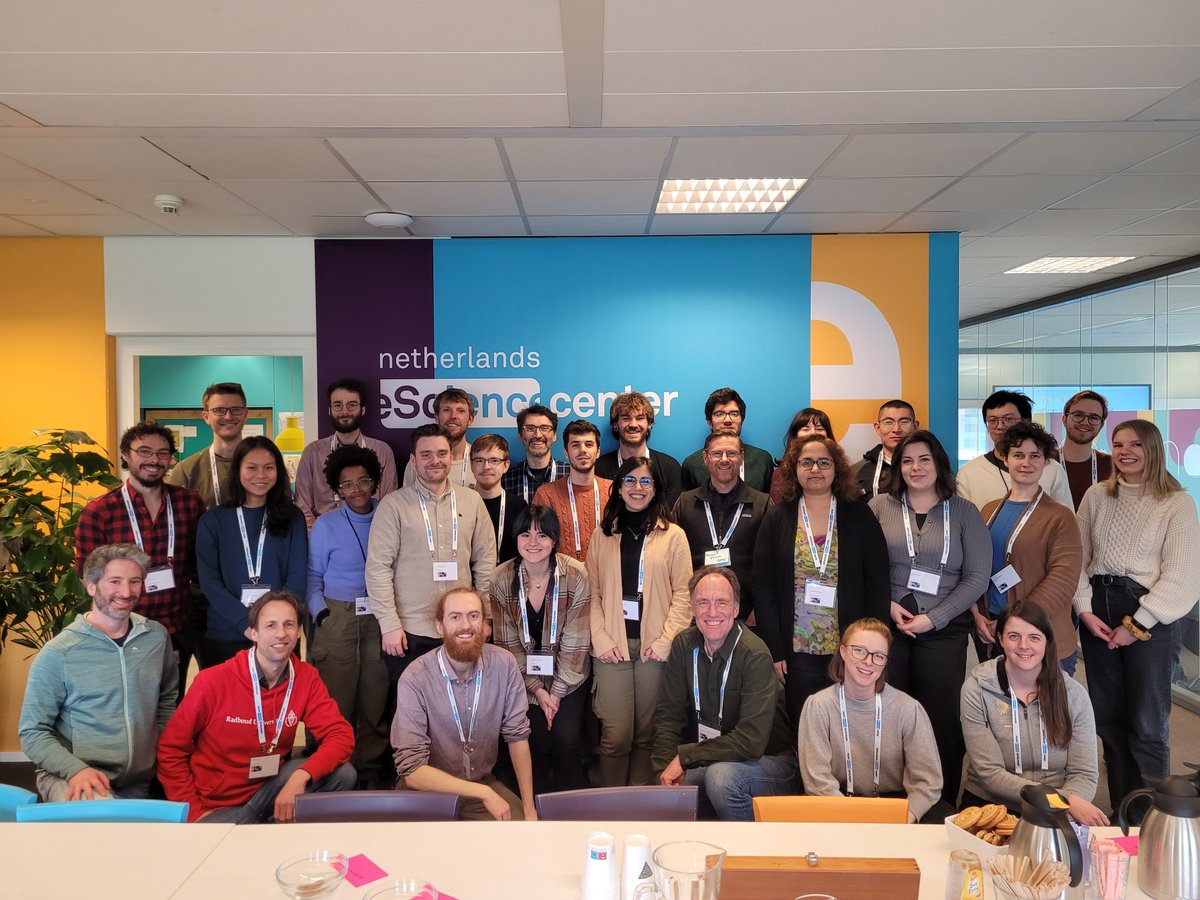 The Software Sustainability Institute on Twitter: "RT @eScienceCenter: Today is our first ...