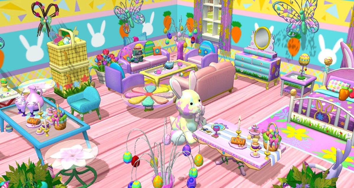 Ganz eStore on Twitter: "RT @Sally_Webkinz: I've mixed my Easter Egg Hunt prizes with the room ...