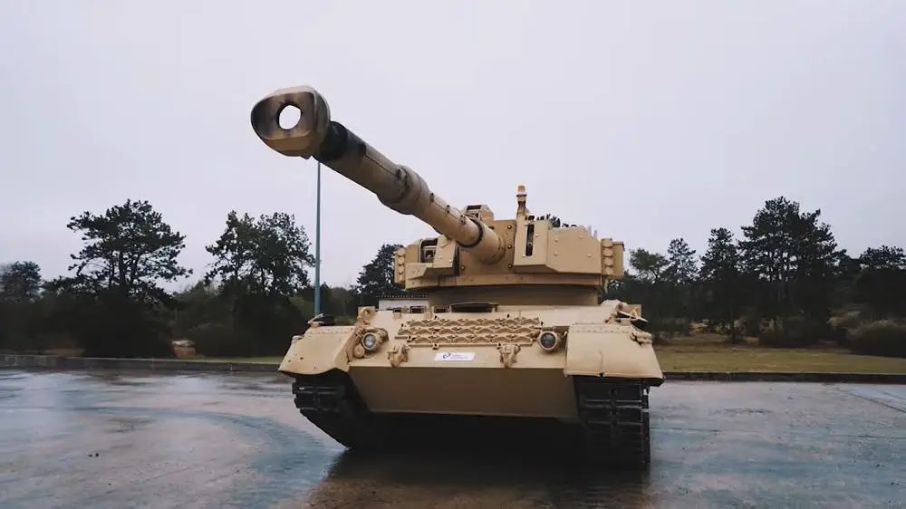 Jon on Twitter: "Todays odd tank is a Leopard 1 modernization fitted with the Cockerill 3105 ...