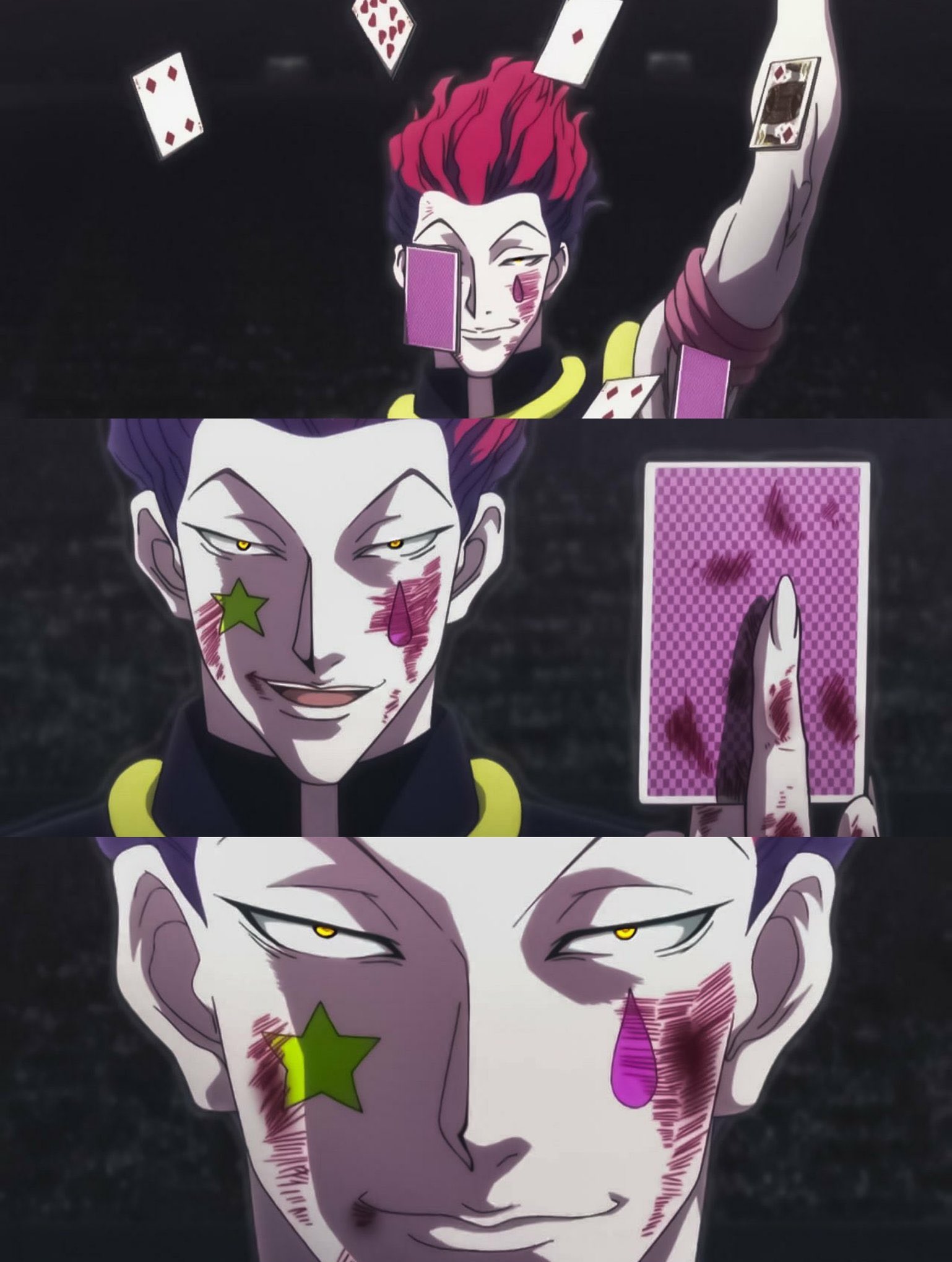 Hunter X Hunter 2011 Hisoka With Cards