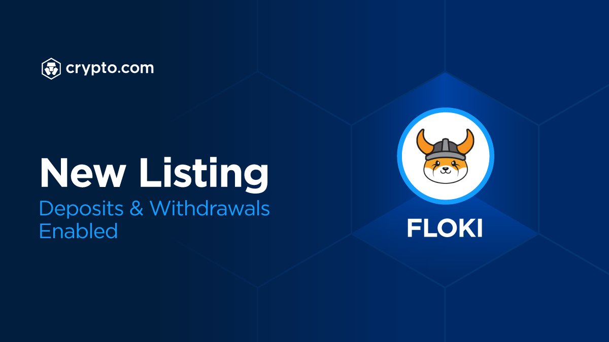 Crypto.com on Twitter: "Floki is listed in the https://t.co/vCNztATSCO App 🔔 Buy $FLOKI at true ...