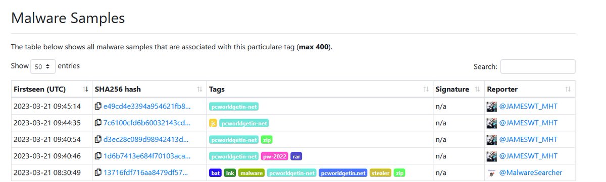 ChainskiLabs on Twitter: "RT @JAMESWT_MHT: rar > lnk > readme. md > entry.bat > particovl.bat # ...
