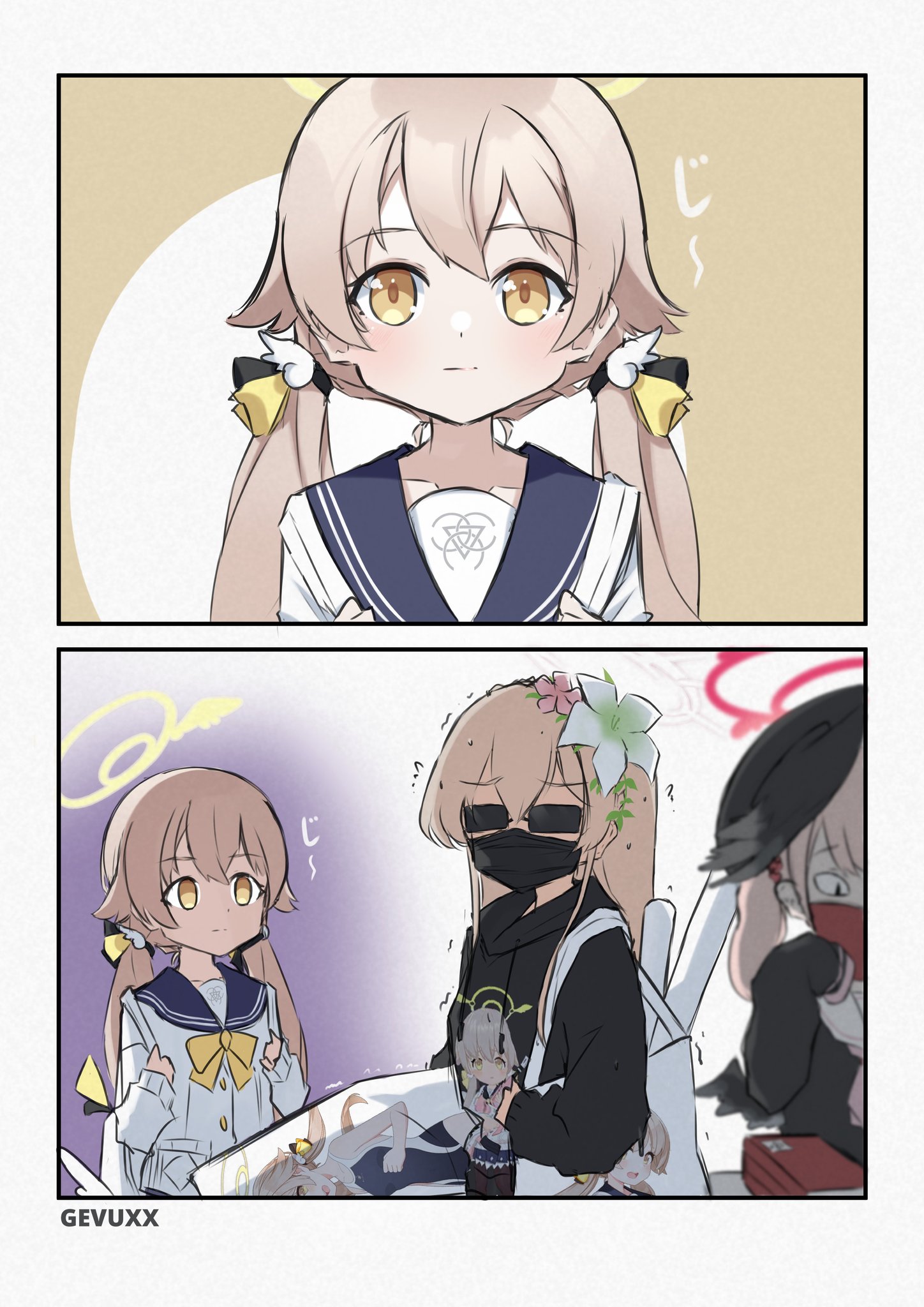 GEVUXX on Twitter: "#ブルアカ #ブルーアーカイブ #BlueArchive https://t.co/QLGPr7ePBC" / Twitter