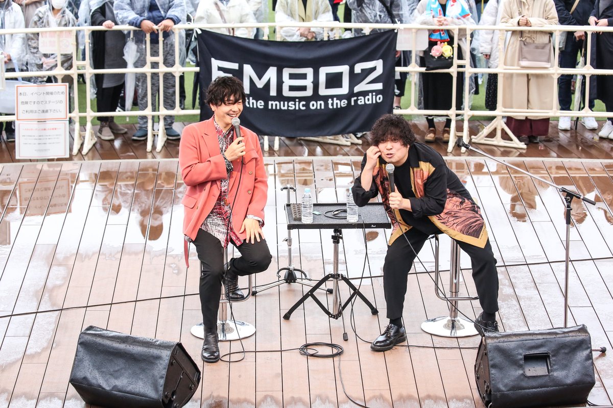 FM802 on Twitter: "flumpoolをゲストに迎えて西宮ガーデンズで @RK802LISA 公開収録でした この模様は3/25(土)23:00〜 ROCK KIDS 802 ...