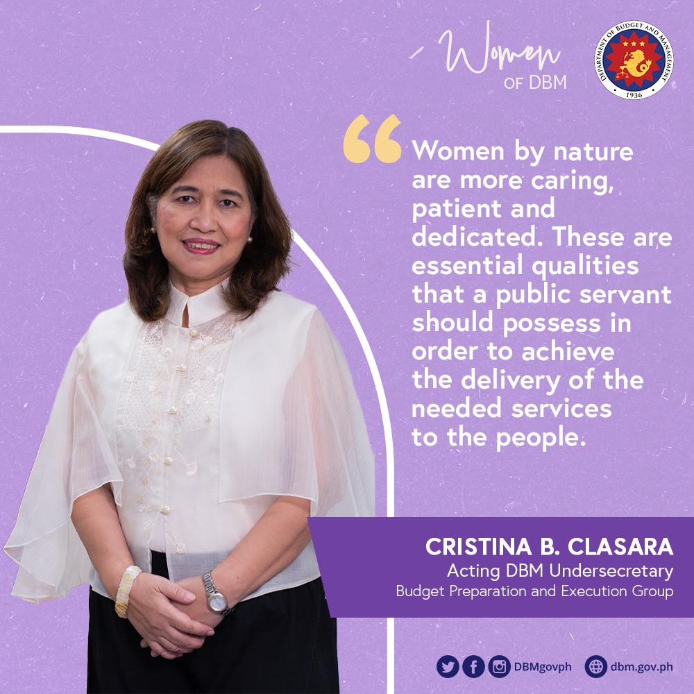 Dbm Philippines On Twitter Womenofdbm Assistant Secretary Cristina