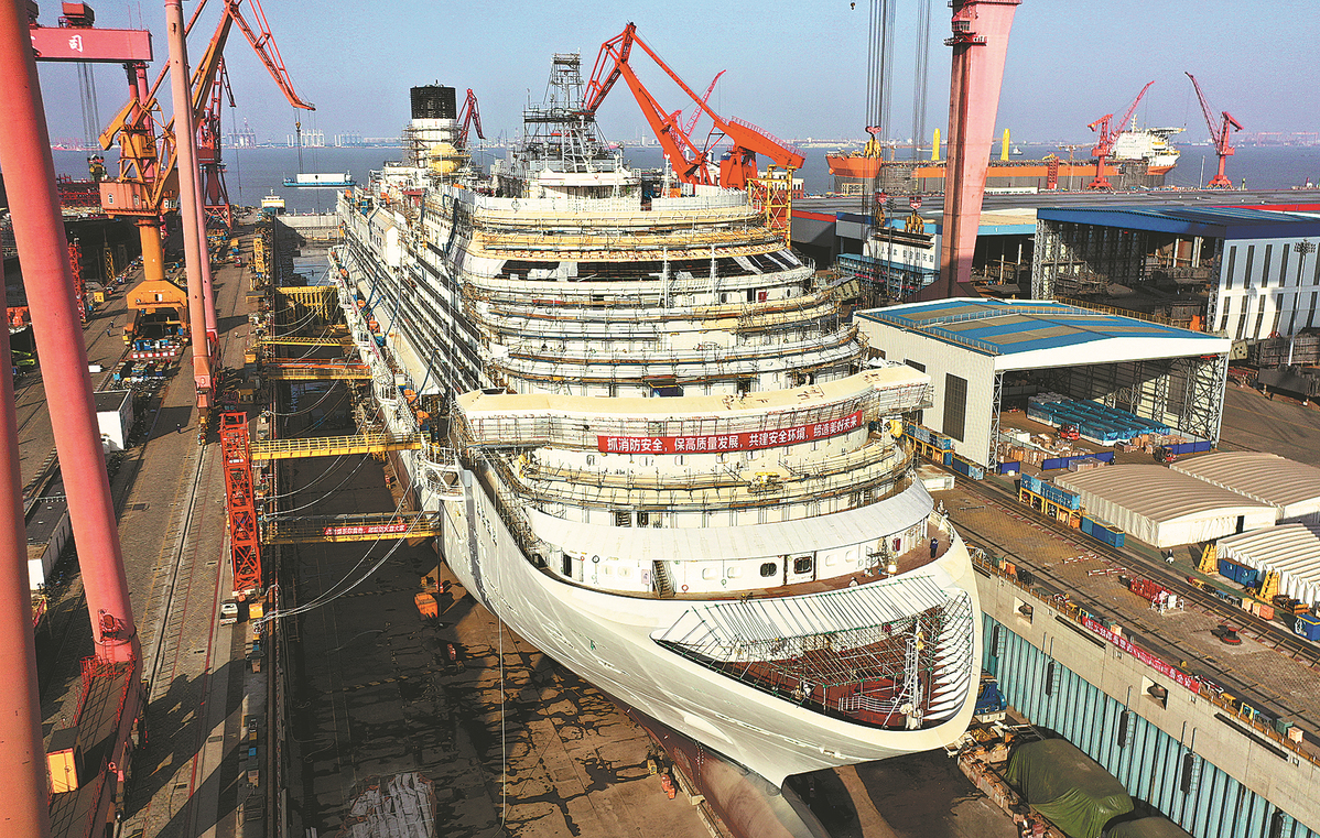 China's first large, domestically made cruise #ship is scheduled to be ...
