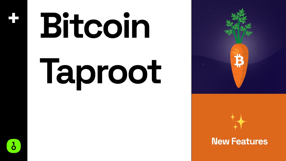 OneKey Open Source Wallet on Twitter: "The Bitcoin Taproot address feature is now available in ...