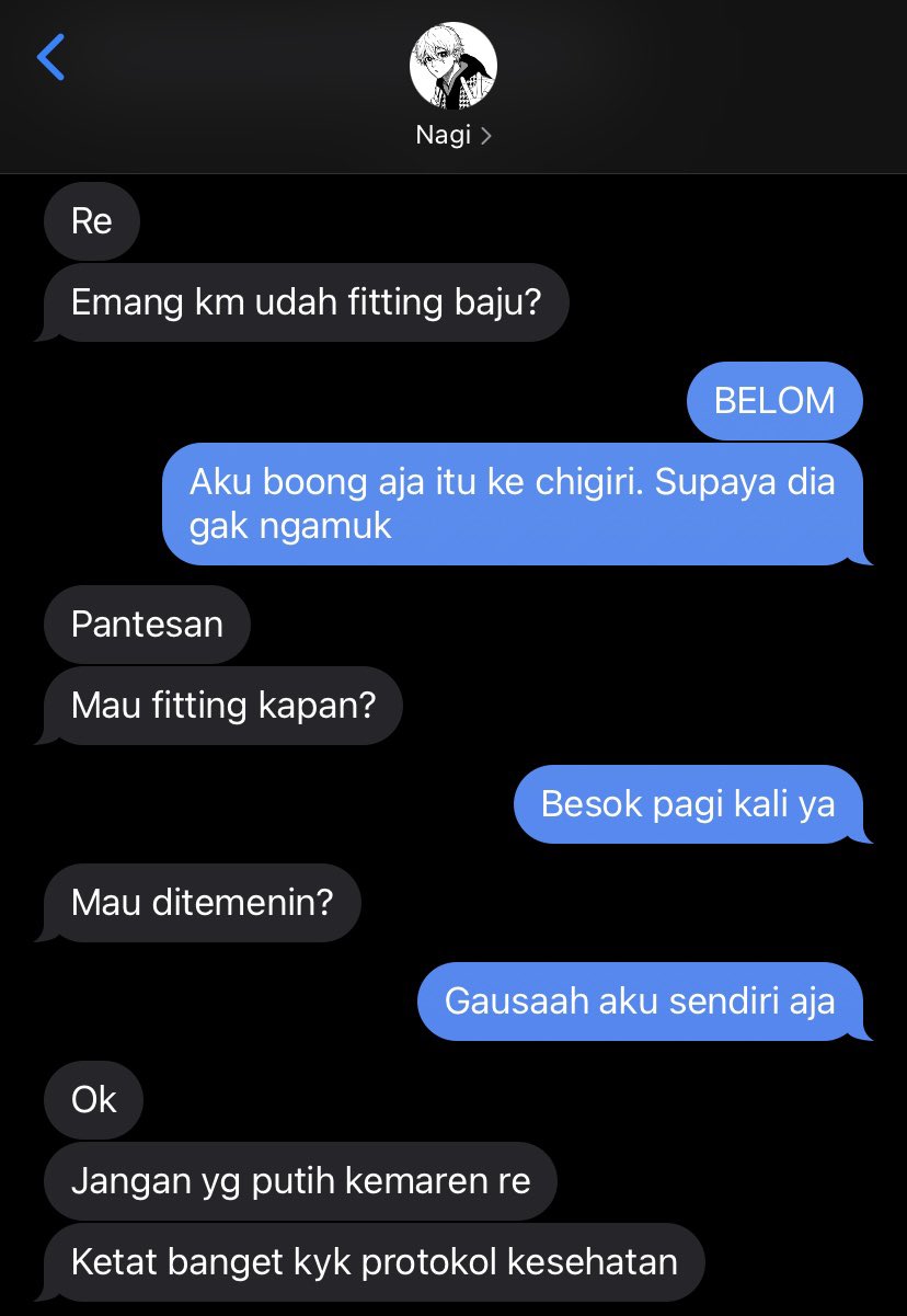 𝔹𝕚𝕓𝕚 ₍ᵔ·͈༝·͈ᵔ₎ @ CF16 G-54 day 1! on Twitter: "6. Nagi ngechat https://t.co/KcsCx40fgK" / Twitter