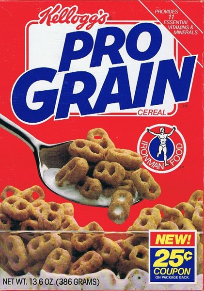 Discontinued Cereal