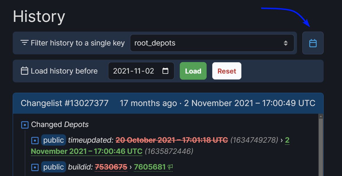 Pavel Djundik on Twitter: ".@SteamDB now allows you to quickly jump to a specific date in the ...