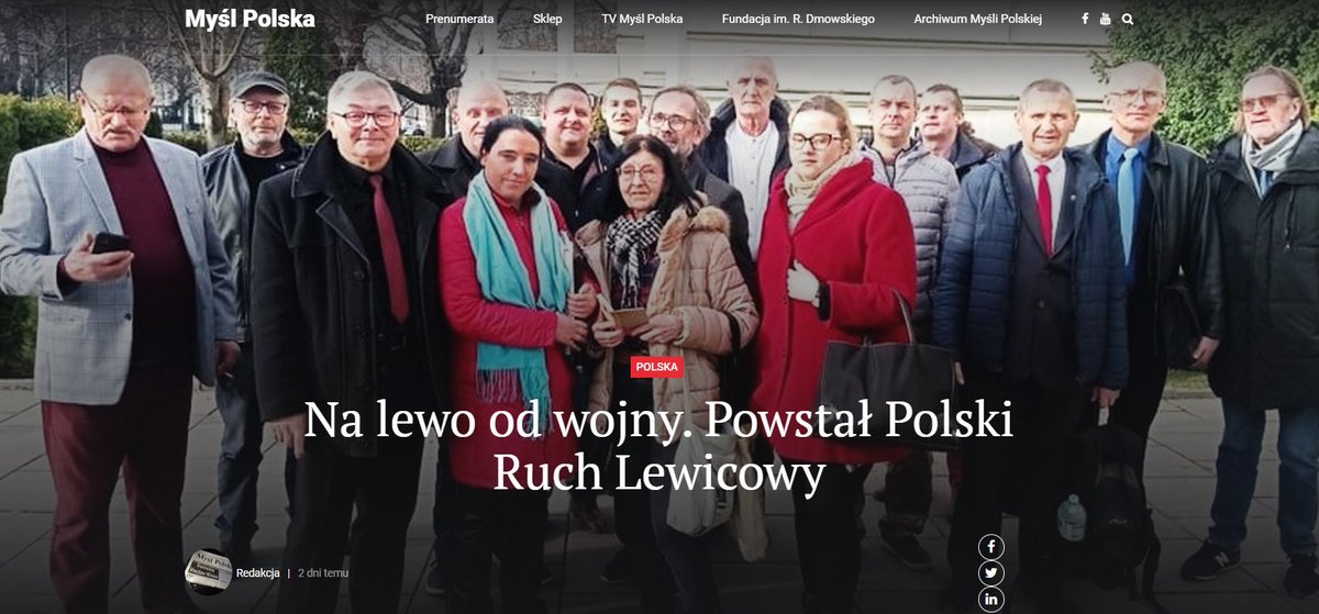 Michał Marek on Twitter: "Portal trwale zaangażowany w proces lobbowania w Polsce przekazu ...