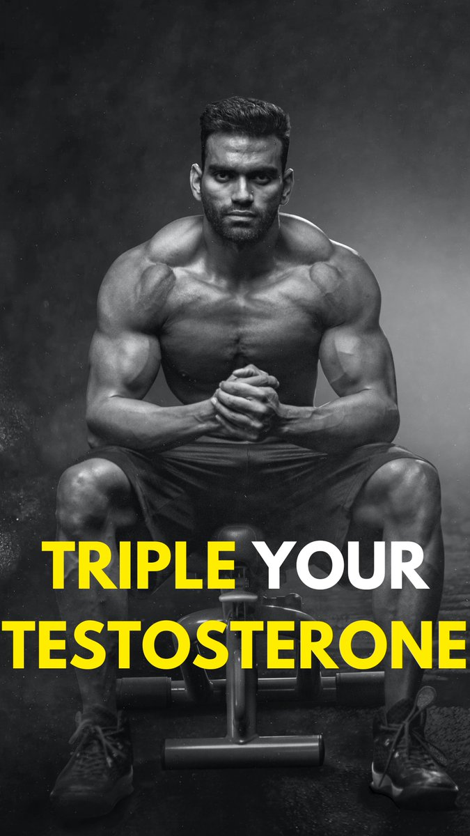 7 Supplements that can literally TRIPLE your testosterone Make sure to ...