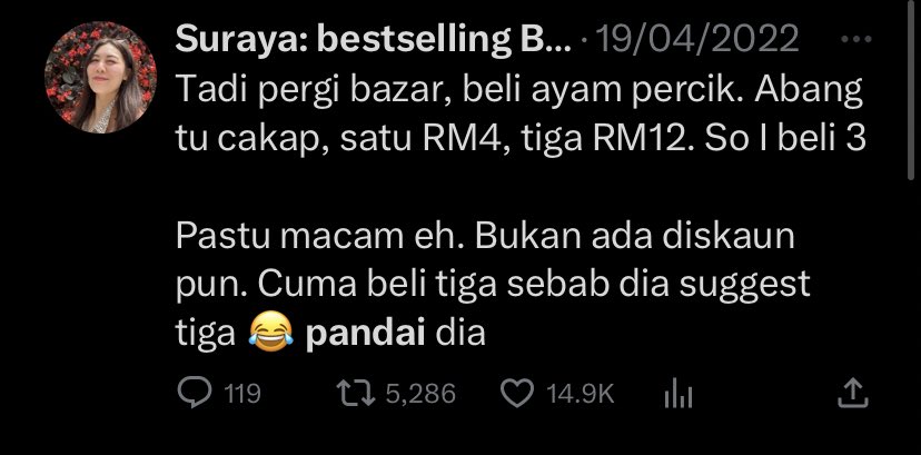 Suraya Bestselling Bergaji And Pokai Book On Twitter Tau Lapar Tapi