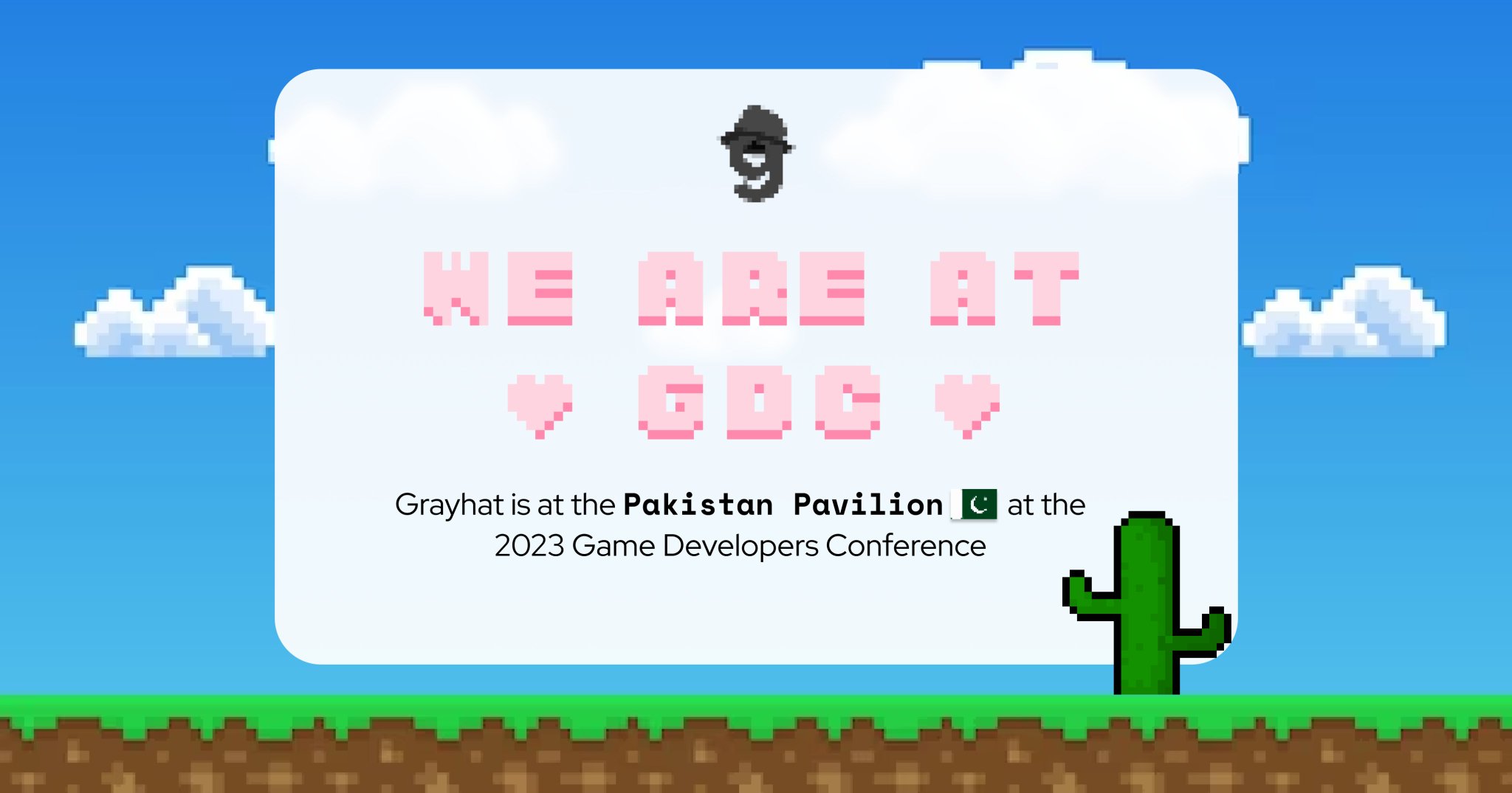 Grayhat on Twitter: "Excited to attend #GDC2023 this year and connect with fellow gamers and ...