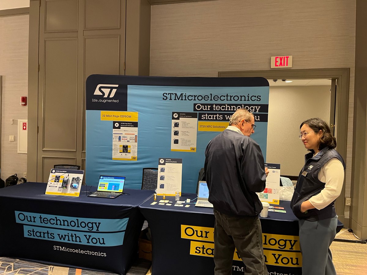 STMicroelectronics on Twitter: "ST is here live at #APEC2023 today with a full day of expo and ...